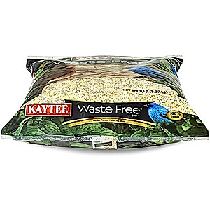 Kaytee Waste Free Bird Seed Blend, 5-Pound (2 Pack)