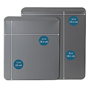 G & S Metal Products Company OvenStuff Nonstick Cookie Slider Baking Sheets, Set of 2, Gray