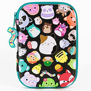 Fashion Angels Squishmallows Stationery Set, Includes Sketch Sheets, Supply Box, Stickers, & 3 Markers, Fun & Creative Crafts Kit for Kids & Teens