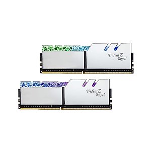 G.Skill Trident Z Royal 16GB DDR4 3200MHz Memory Module (16GB, 2x8GB, DDR4, 3200MHz)