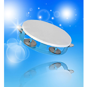 Rhode Island Novelty 5.5 Inch Mini Tambourines, Pack of 12 Assorted