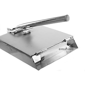 Ematik Tortilla Press 10in Stainless Steel Tortilla Machine Tortilla Maker Restaurant Commercial Grade Heavy Duty, 10in Inch