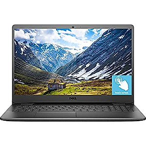 2021 Newest Dell Inspiron 3000 Laptop, 15.6 FHD Touch Display, Intel Core i5-1035G1, 8GB DDR4 RAM, 1TB Hard Disk Drive, Online Meeting Ready, Webcam, WiFi, HDMI, Bluetooth, Windows 10 Home, Black