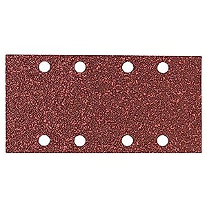 Bosch 2609256A80 Sanding Sheet Set for Orbital Sanders (10-Piece)