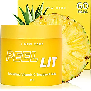 I DEW CARE Power Plug I Natural Retinol Alternative Bakuchiol Firming Night Cream + Peel Lit Citric Acid Peel Pads Bundle