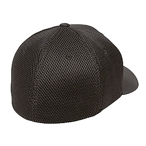 The Hat Pros | Flexfit Ultrafibre Airmesh Fitted Cap (as1, Alpha, l, x_l, Black)