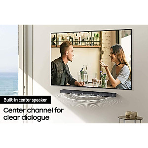 Samsung HW-S60A/ZA-RB 5.0ch All-in-One Soundbar - Certified (Renewed)