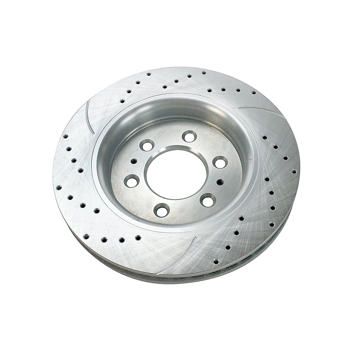 AutoShack Front Drilled Slotted Brake Rotors Silver Pair of 2 Driver and Passenger Side Replacement for 2007-2021 Ford Expedition 2010-2020 F-150 2007-2021 Lincoln Navigator 4WD AWD RWD PR64155DSZPR