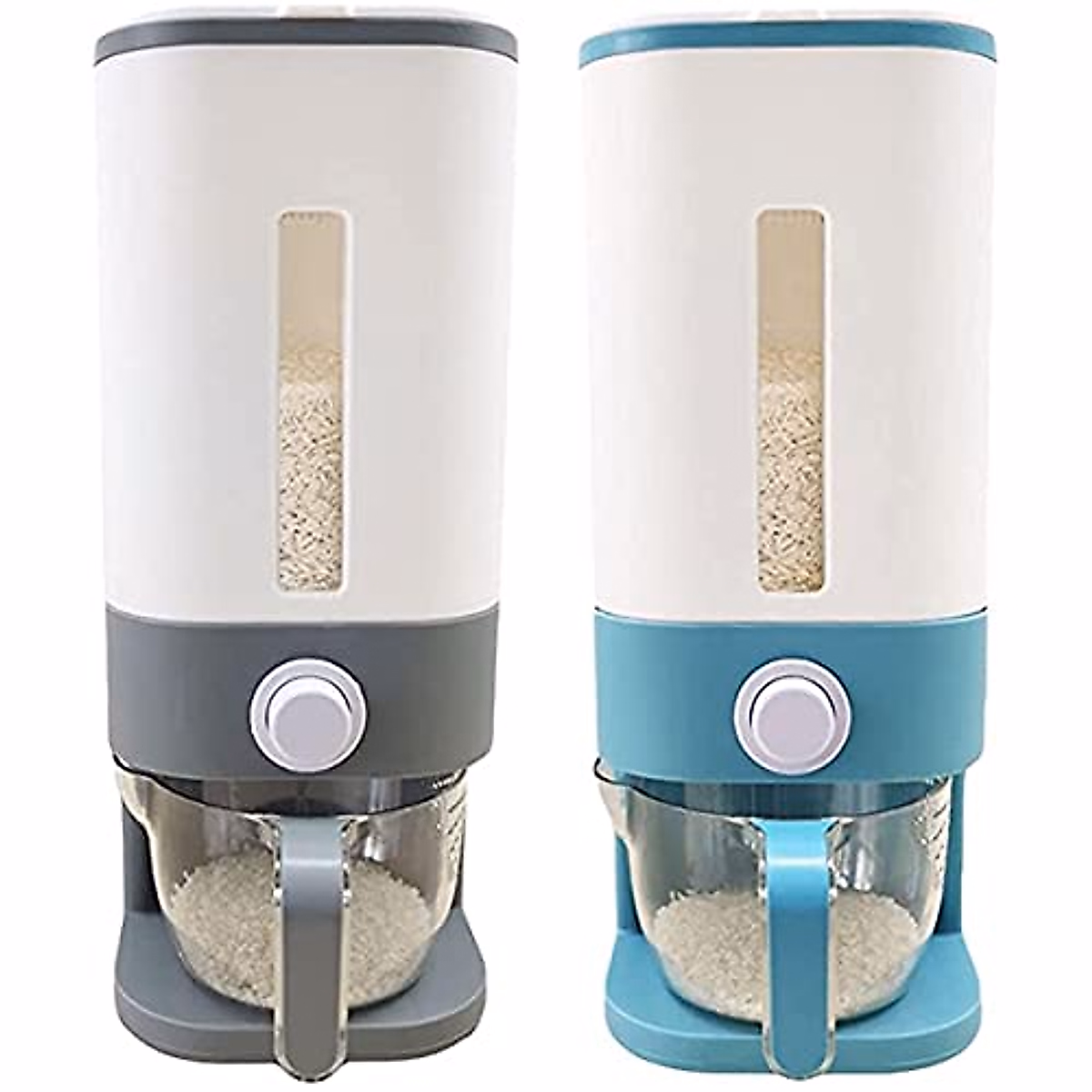 22LB Food Grain Storage Container, Waterproof Moisture-proof Rice Bucket