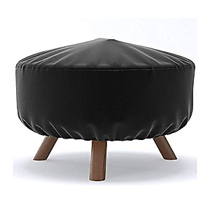 Regal Flame LRFP5528 Dura Fire Pit Cover, Black