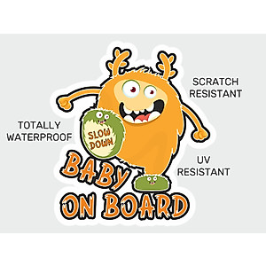 Baby on Board Sticker for Cars, Baby on Board Sign Decal