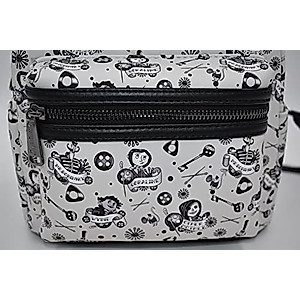 Loungefly GT Exclusive Laika Coraline Tattoo AOP Mini Backpack