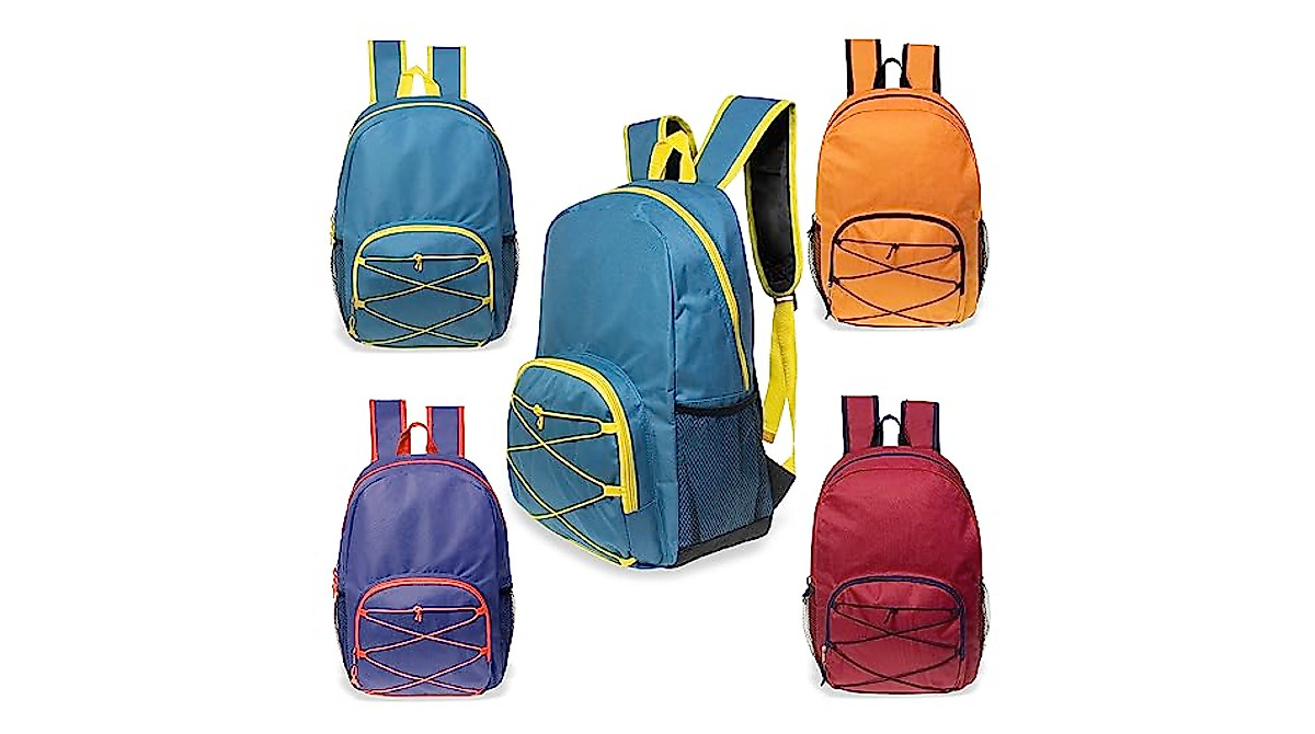 24-Pack Classic School Backpacks - Bulk Savings for Kids