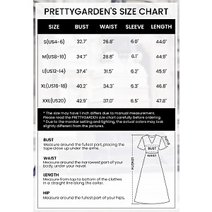 PRETTYGARDEN Women's Summer Midi Dress Ruffle Cap Sleeve V Neck Cocktail Party Swing A Line Fit and Flared Dresses (Dark Green,X-Large)