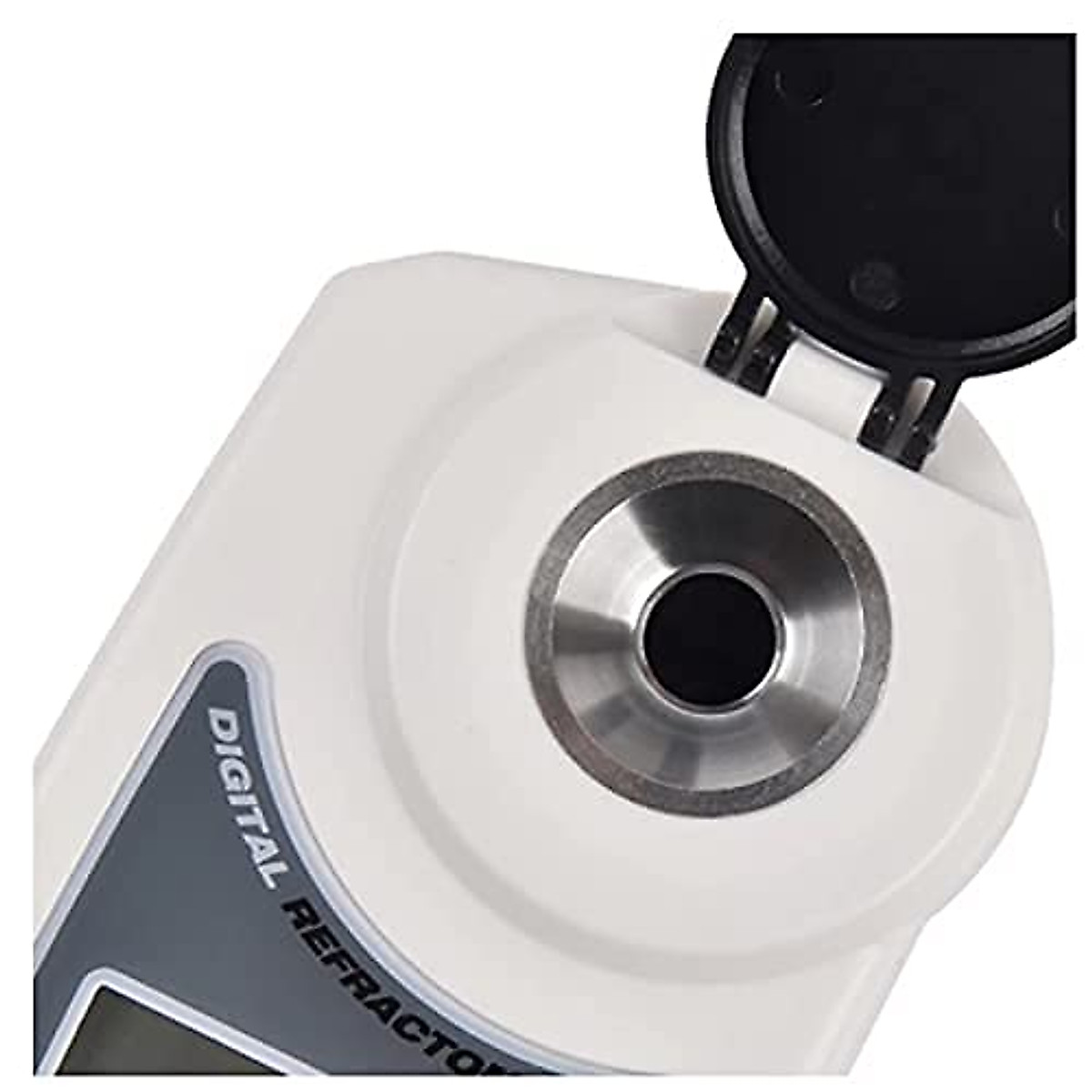 YFYIQI Digital Refractometer Brix Meter Tester for Measuring Sugar Content Water Samples Food Fruits Crops Range 0 to 55.0% Brix