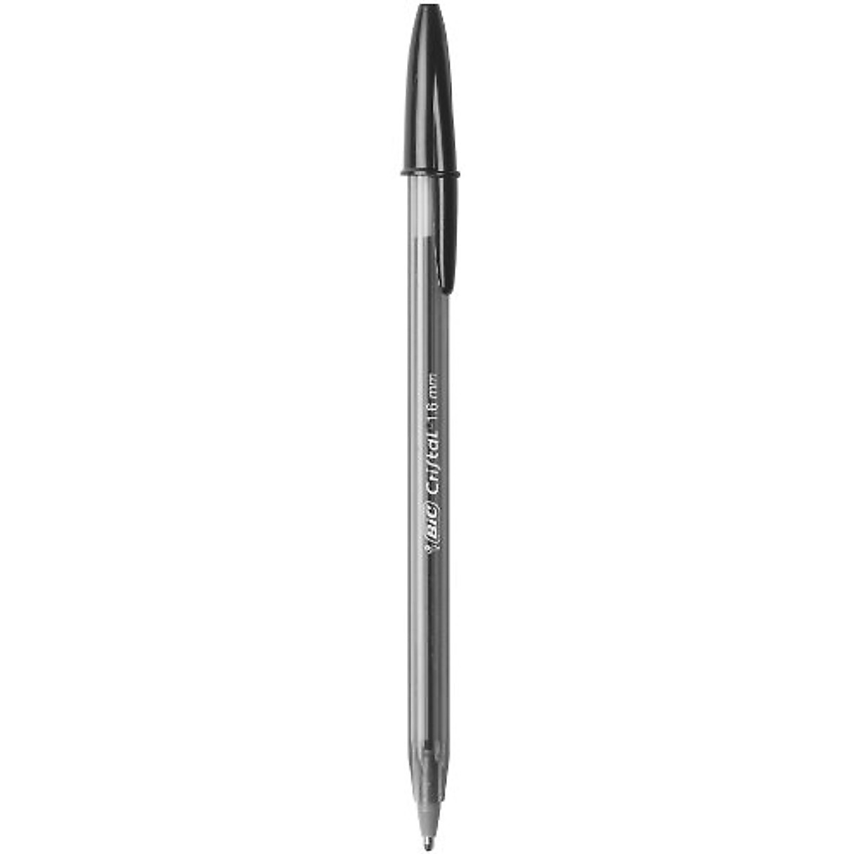 BIC Cristal Xtra Bold Ballpoint Pen, Bold Point (1.6mm) For Vivid And Dramatic Lines, Black, 24-Count
