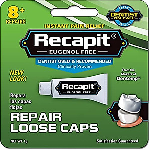 Recapit Cap And Crown Cement - 1 Grm, Pack of 6