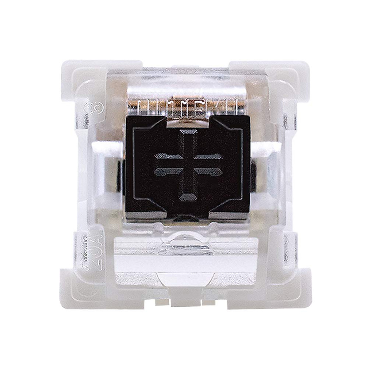 Outemu (Gaote Black Switches,20-Pack 3-Pin Linear Heavy 65gf Dustproof RGB Key Switches - Cherry MX Equivalent - DIY Replaceable for Mechanical Keyboard