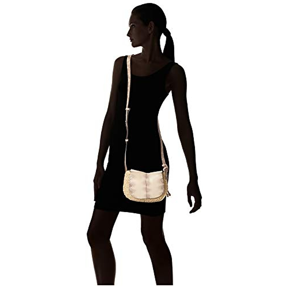 Vince Camuto Bonne Small Crossbody, Zulu Snake/Straw