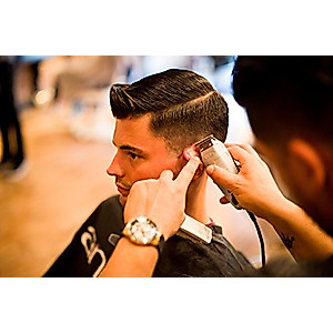 Andis 04710 Professional T-Outliner Beard & Hair Trimmer for Men with Carbon Steel T-Blade, Bump Free Technology – Corded Electric Beard Trimmer - Grey