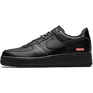 Nike Mens Air Force 1 Low CU9225 001 Supreme - Mini Box Logo Black - Size 9