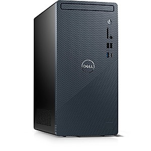 Dell Inspiron 3020 Tower Desktop Computer - 13th Gen Intel Core i5-13400 10-Core up to 4.60 GHz Processor, 16GB DDR4 RAM, 256GB NVMe SSD + 1TB HDD, Intel UHD Graphics 730, DVD+RW, Windows 11 Home