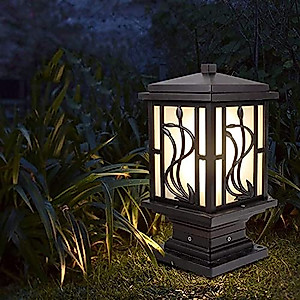 BDRPZX European Wall Light,Pillar Lamp Outdoor Garden Lamp Home Waterproof European Villa Door Wall Lamp,E27 Decoration Illumination Energy Saving Post Lamp Patio Porch Street Lantern Headlight