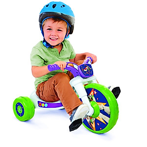 Fly Wheels Disney Toy Story Ride-On 10" Tricycle with Sounds - Toddler Bike Trike, Ages 18-36M, for Kids 33”-35” Tall - 35 lbs. Weight Limit