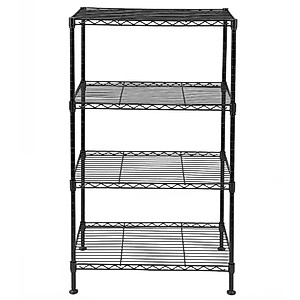 TBMAQ 4-Tier Wire Storage Shelves Adjustable Shelving Units Steel Metal Rack Kitchen