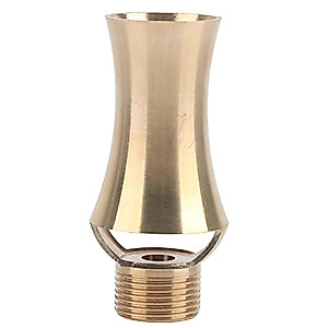 Pond Sprinkler Water Fountain Nozzle, Brass Ice Tower Cascade Cedar Spray Head for Garden Pond, Pool, Rockery Decoration(1/2'' 3/4'')