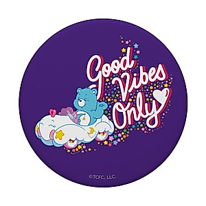 Care Bears 40th Anniversary Good Vibes Only Bedtime Bear PopSockets Standard PopGrip