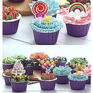 Russian Piping Tips 56 Pcs Cake Decorating Kit, 12 Flower Piping Tips, Leaf Icing Frosting Tips Nozzles Pastry Bags Baking Supplies Kit for Cupcake Cookies Birthday Party Baking Gifts