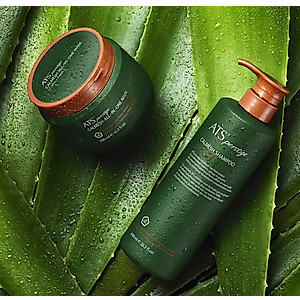 ATS Perstige Calmesh Shampoo - 600ML, Organic Aloe and Soothing Silicone Free Shampoo