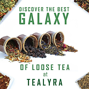 Tealyra - Pure Lemon Verbena - Herbal Loose Leaf Tea - Hot or Iced - Relaxation - Calming - Digestive - Caffeine Free - All Natural - 112g (4-ounce)