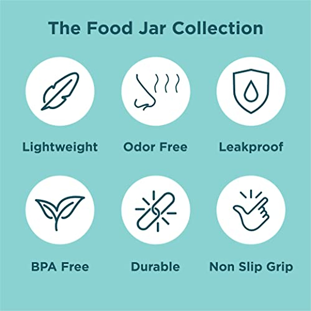 ZOKU - Insulated Food Canister, Wide Mouth Food Jar, Lightweight, Stainless Steel, Leakproof Thermos, Easy to Clean, BPA Free, For Adults and Kids (Silver) (16oz)