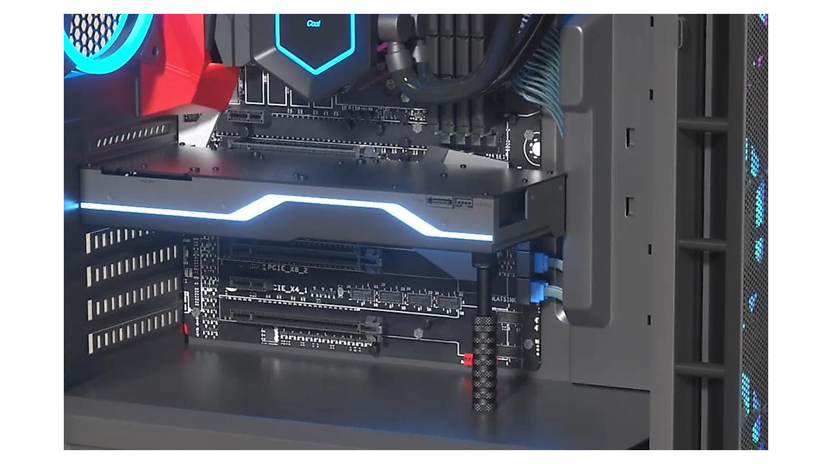Adjustable GPU Support Bracket for Graphics Cards