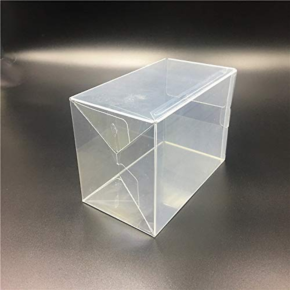 PUDXLRE VERSAINSECT oose Clear Plastic Strong Pop Protectors Compatible with 4-inch Funko Pop Figures, Crystal Clear, Auto-Locking Tab and Heavy Duty Acid Free w/Protective Film (20 Pack)