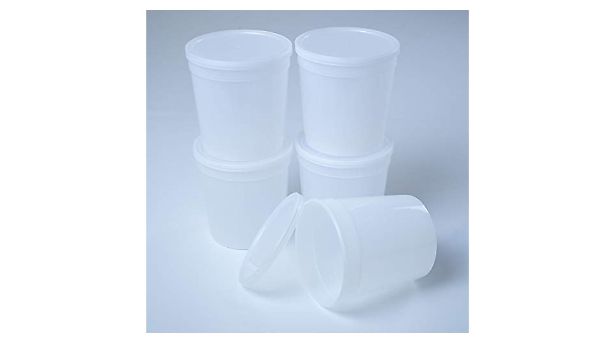 1/4 Gallon Food Storage Containers - BPA Free, Safe, Versatile