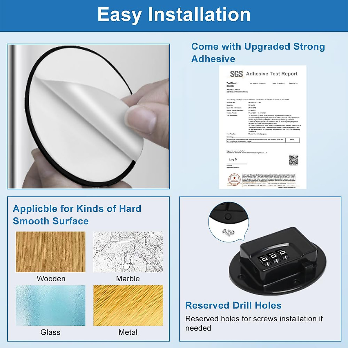 Fridge Lock AOSITE Refrigerator Lock Combination Black Combo Fridge Locks with Code for Adults 2 Pcs Refrigerator Lock for Children Adhesive Freezer Door Lock Child Safe Refrigerator Lock for Kids