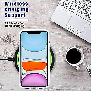 MZELQ Designed for iPhone 11 Case, Cute Cow Print TPU Phone Cow Patterns Case + Screen Protector Compatible with iPhone 11 6.1 inch Fit Girls Women iPhone 11 Case