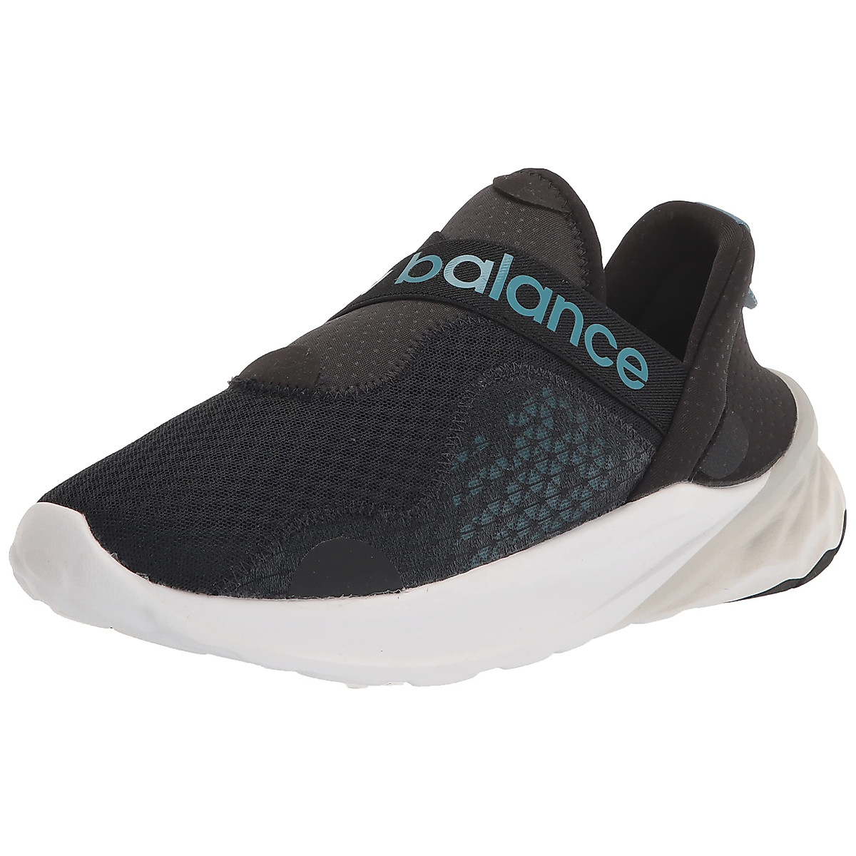 New Balance Men's Fresh Foam Roav Elite V1 Running Shoe, Black/Black/Gum 5, 13