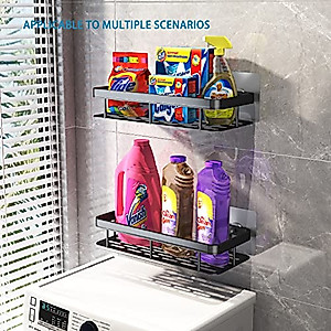 Shower Caddy Shelf Organizer Rack,No Drilling Adhesive Bathroom Shelves Basket Inside Shower,Kitchen Sink Caddy Organizer,Wall Mount Shower Storage Home Organization Rv Accessories.