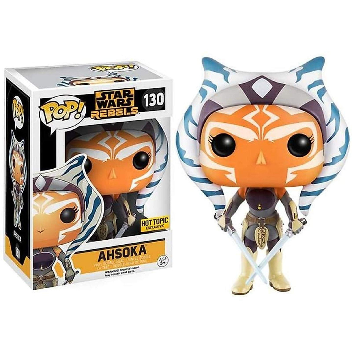 Funko Pop Star Wars Rebels Ahsoka Tano Exclusive Vinyl Bobblehead Figure