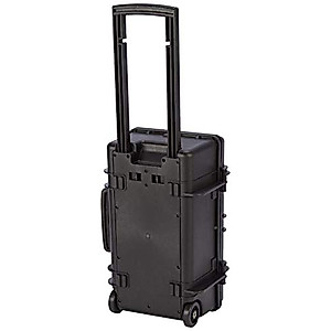 Monoprice Weatherproof Hard Case - Internal (20.51 x 10.94 x 7.48in) With Customizable Foam, Shockproof, Ultraviolet And Impact Resistant Material