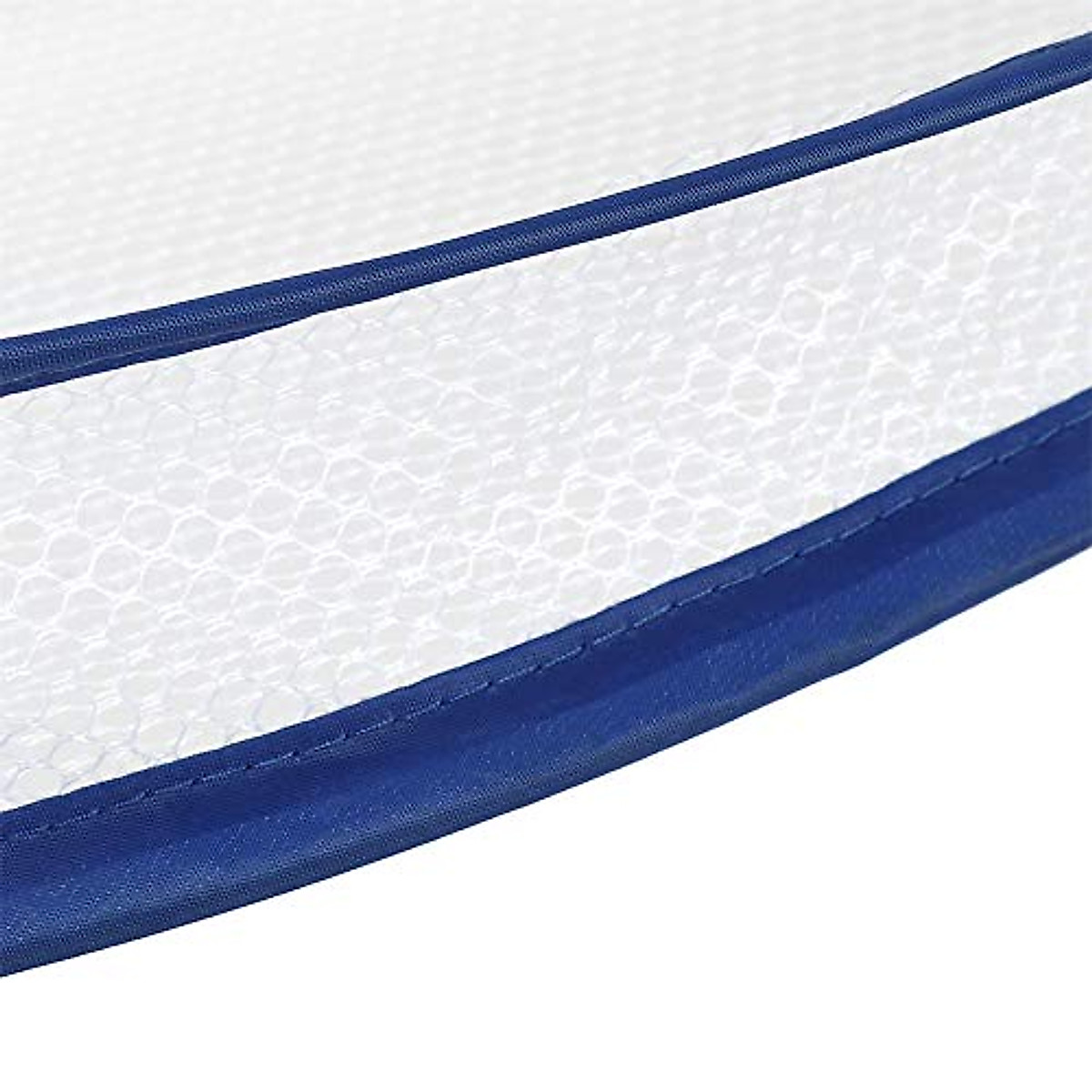 Folding Mesh Clothes Drying Rack Hanging Clothes Laundry Sweater Basket Dryer Net Single Layer Washing Basket with Anti-Wind Hook