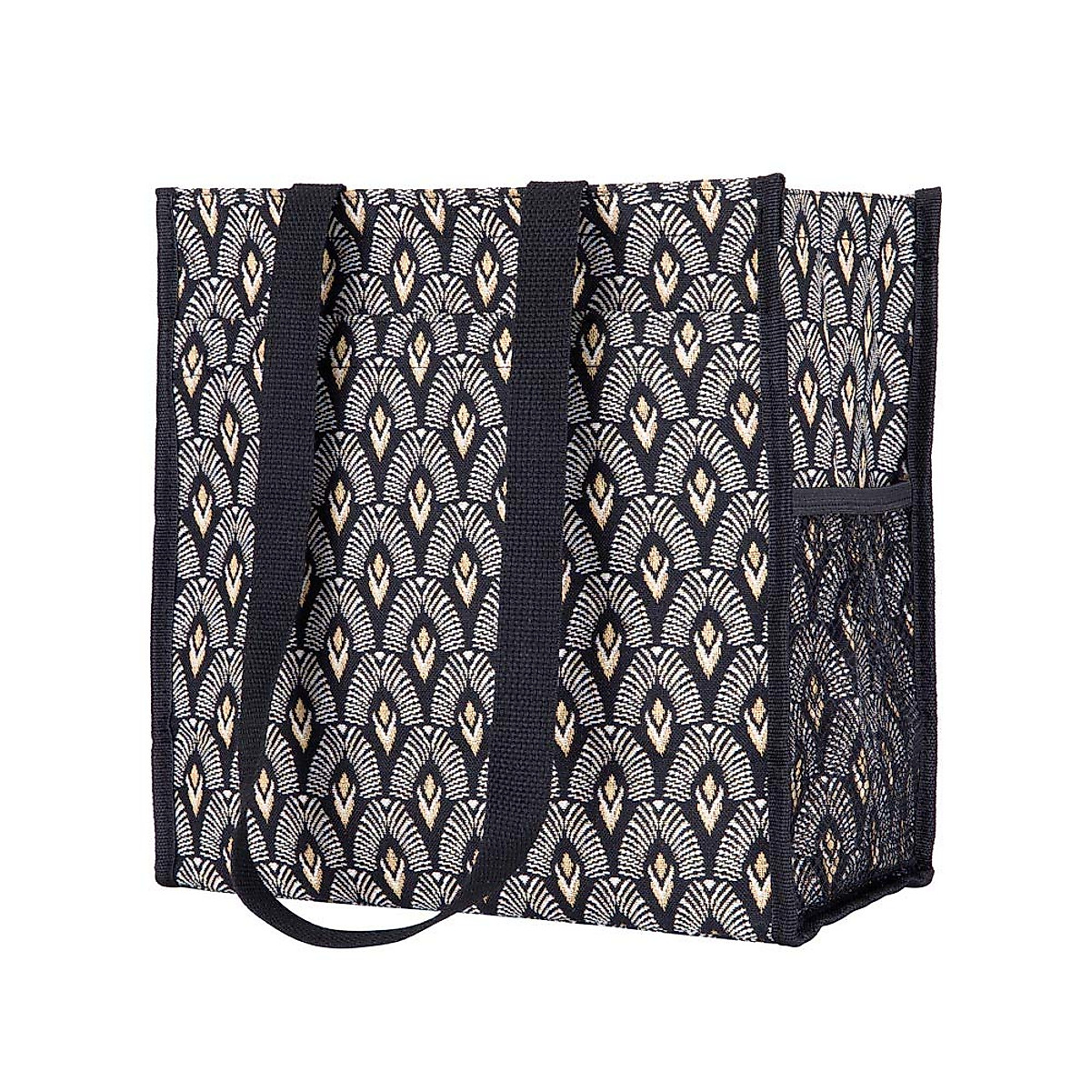 Signare Tapestry Shoulder Bag Shopping Bag for Women with Luxor Art Deco Style