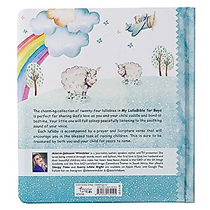 My LullaBible for Boys | Collection of 24 Lullabies for Baby Boys with Scripture | Padded Hardcover Gift Book for Parents, Ages 0-3