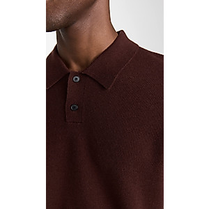 Theory Men's Toby Polo J Montana, Chocolate, Brown, M