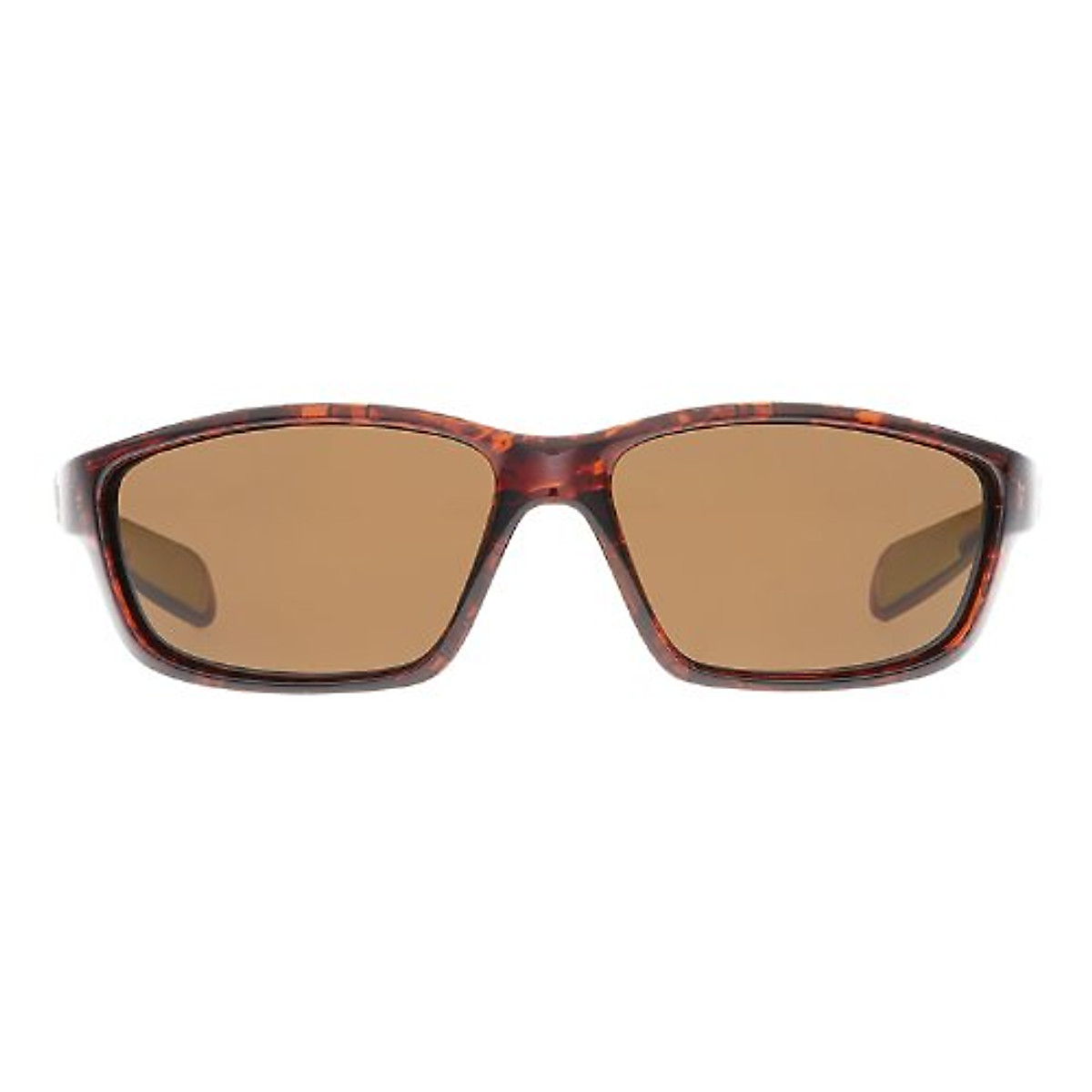 Native Eyewear Kodiak Polarized Rectangular Sunglasses, Maple Tortoise/Brown, 60 mm