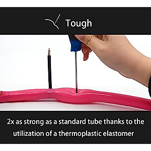 2 Pack Bike Tube 700x18/32C Presta Valve, Road Bicycle Inner Tubes with Tire Levers and Strips, 700C Bike Tube Compatible with 700x18C 700x20C 700x21C 700x23C 700x25C 700x28C 700x30C 700x32C Tire